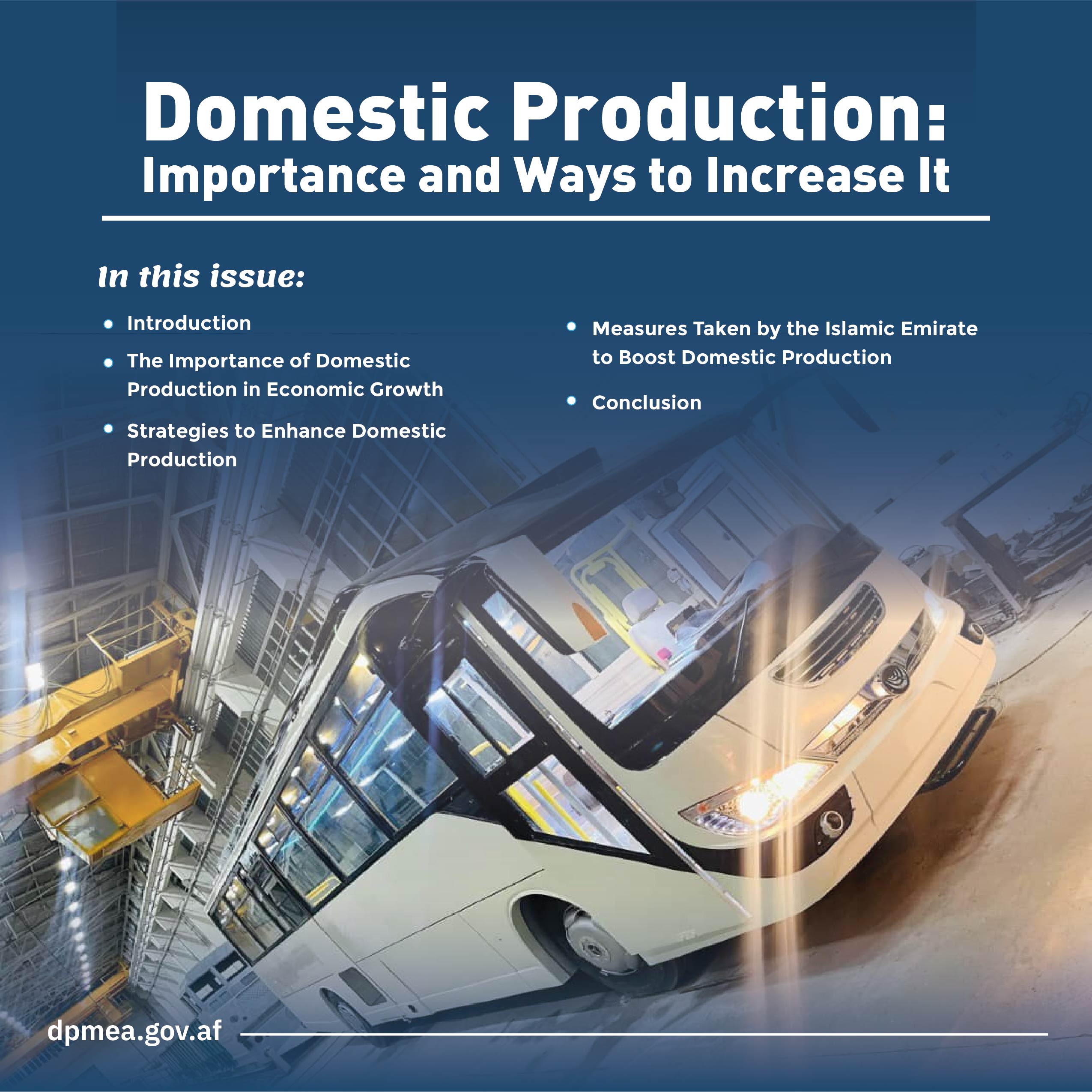 Domestic Production: Importance and Ways to Increase It | DPMEA